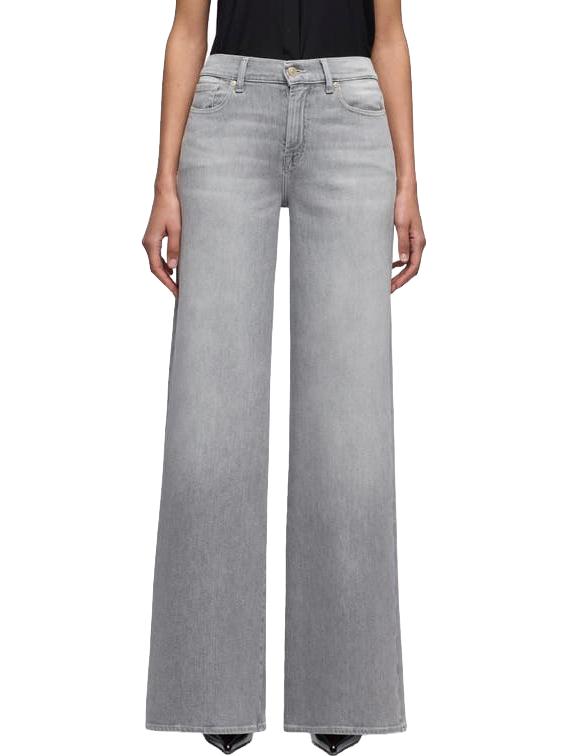 7 FOR ALL MANKIND Lotta High-Waist Wide-Leg Jeans